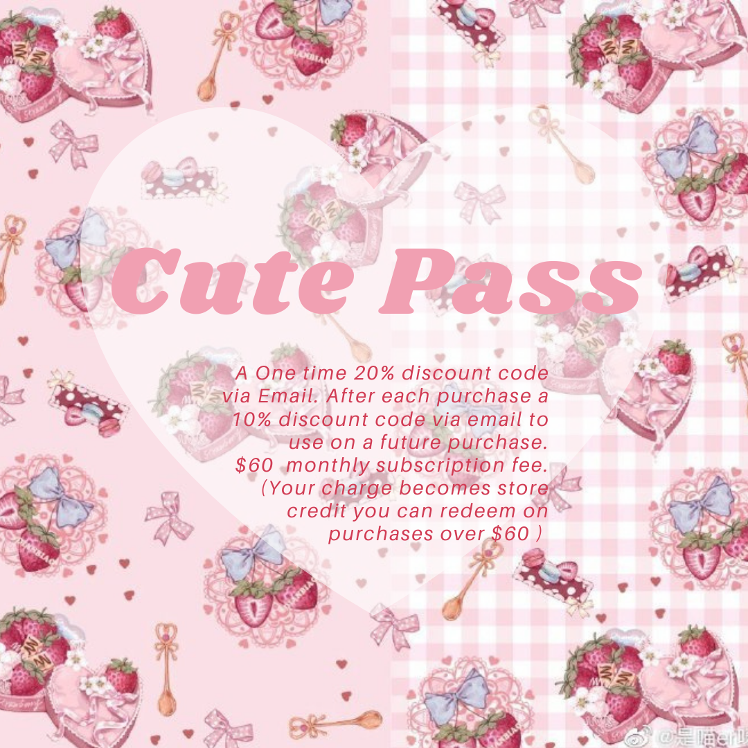 Cute Pass - Monthly Subscription | EverythingCuteClub