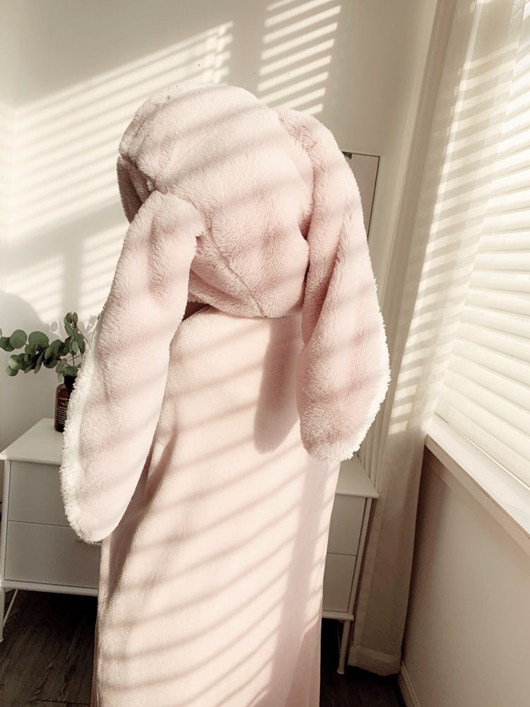 Rabbit lounge set Cloak Soft and Cozy pyjamas | EverythingCuteClub