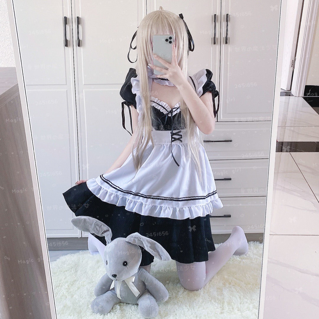 maid cafe cosplay costume lingerie lounge set | EverythingCuteClub