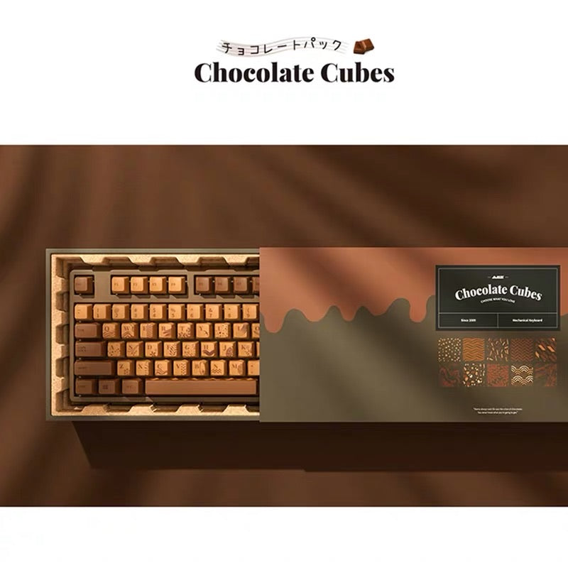 cherry chocolate mechanical keyboard | EverythingCuteClub