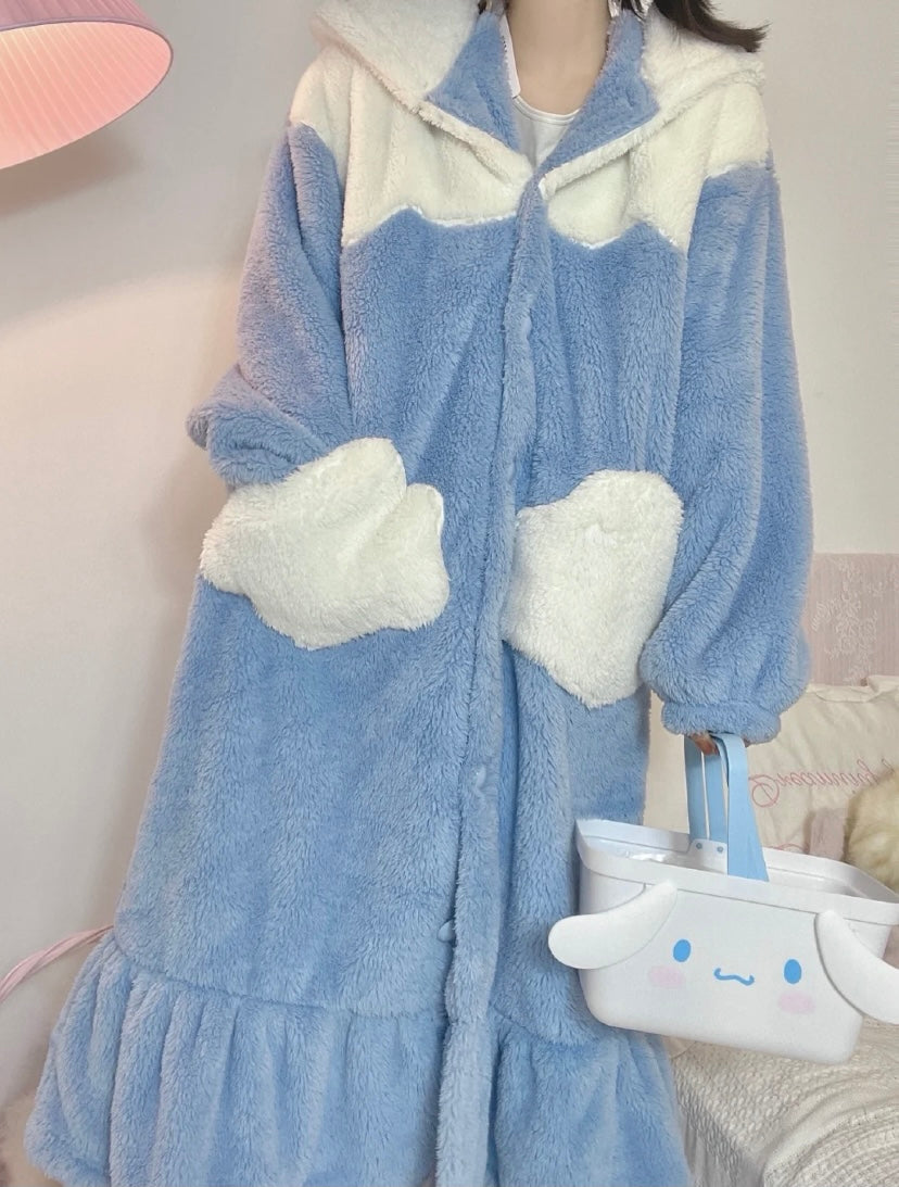 super warm 2021 Fw Cinnamoroll pyjamas dress | EverythingCuteClub